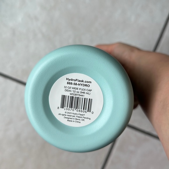 Hydro Flask | Kitchen | Dew Light Teal 32 Oz Hydroflask Wide Mouth ...